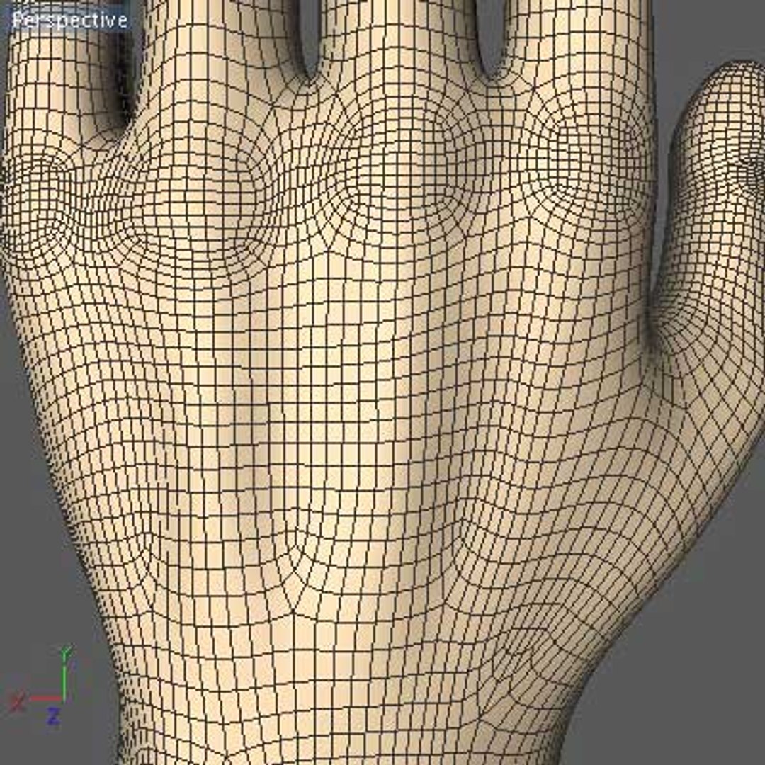 3ds Max Hand Materials