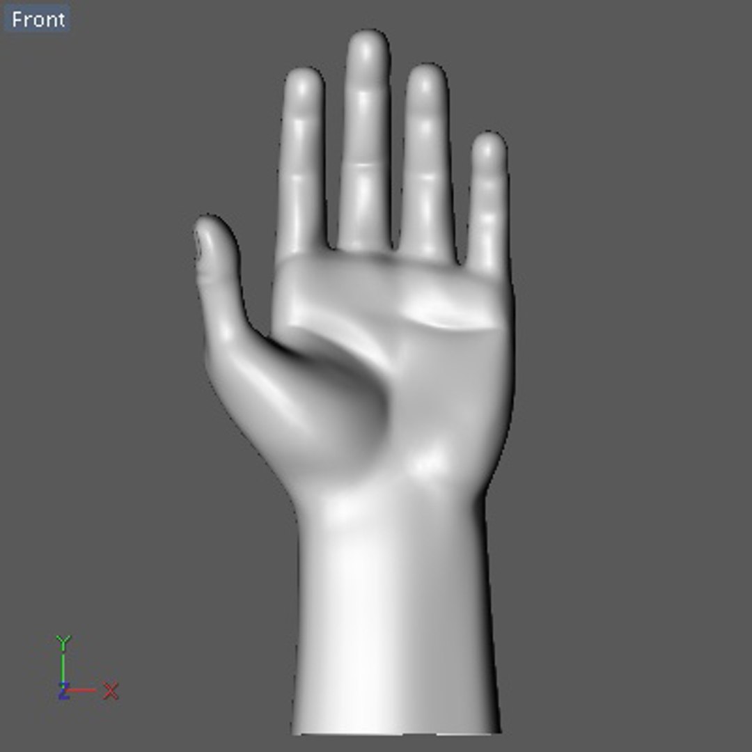 3ds Max Hand Materials
