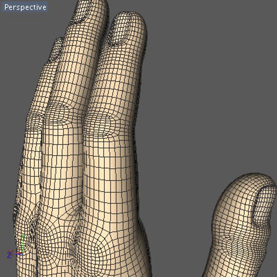 3ds Max Hand Materials