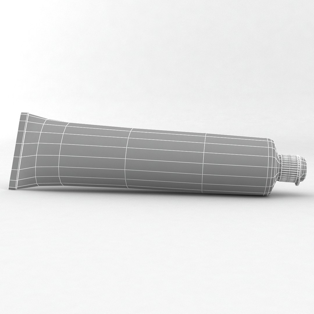 3d Toothbrush Toothpaste Box Model