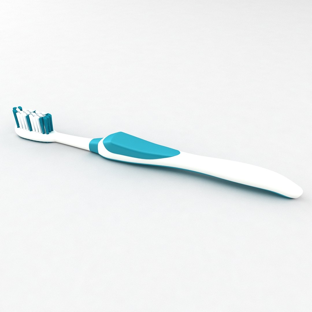 3d Toothbrush Toothpaste Box Model