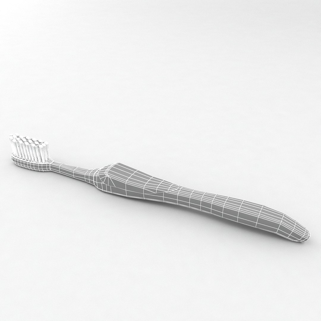 3d Toothbrush Toothpaste Box Model