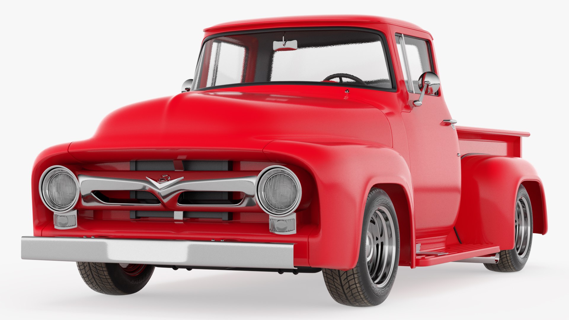 3D 1956 f100 pickup truck - TurboSquid 1528402