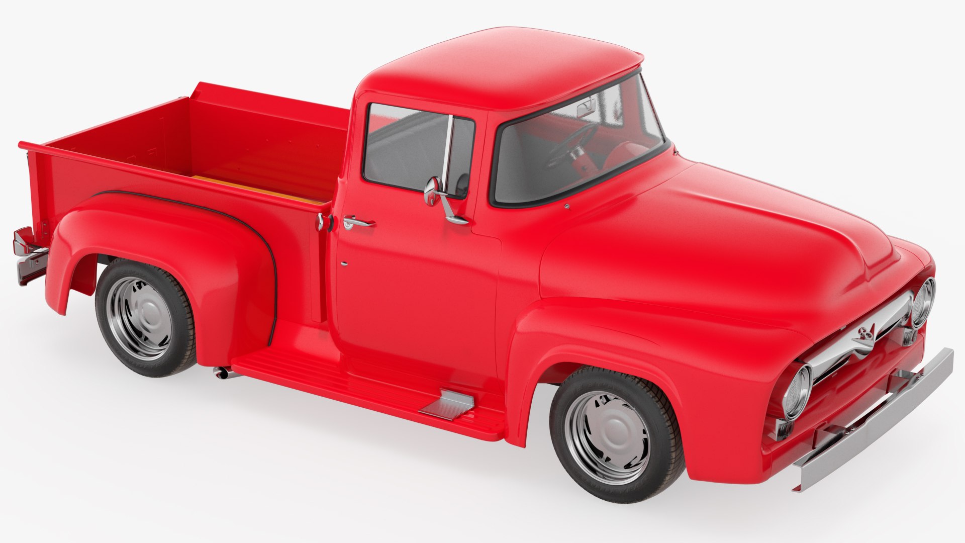 3D 1956 f100 pickup truck - TurboSquid 1528402