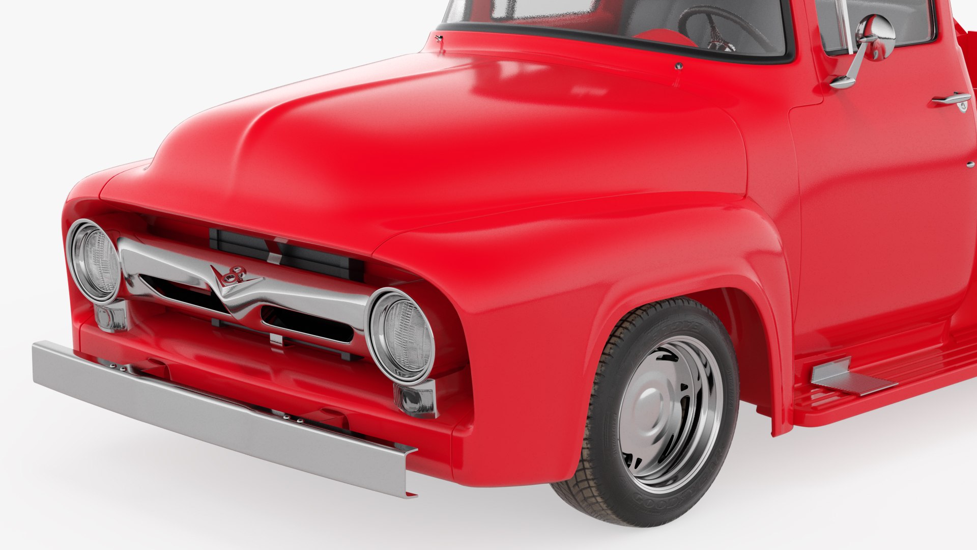 3D 1956 f100 pickup truck - TurboSquid 1528402