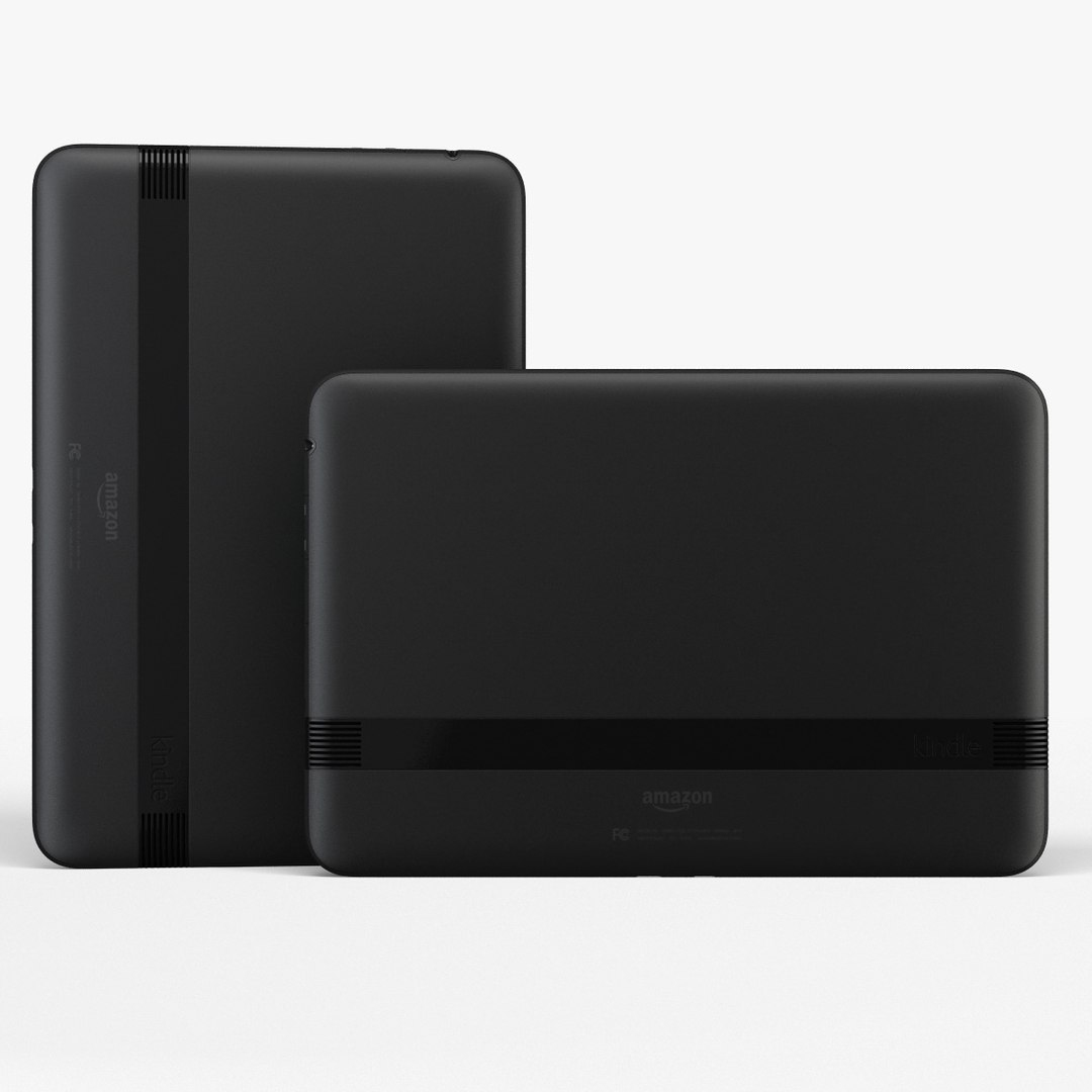 Amazon Kindle Hd 8 3d Model