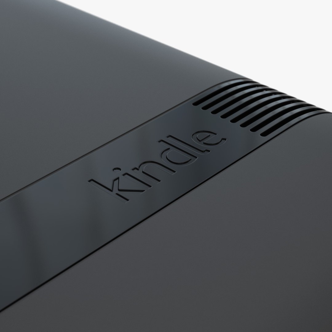 Amazon Kindle Hd 8 3d Model