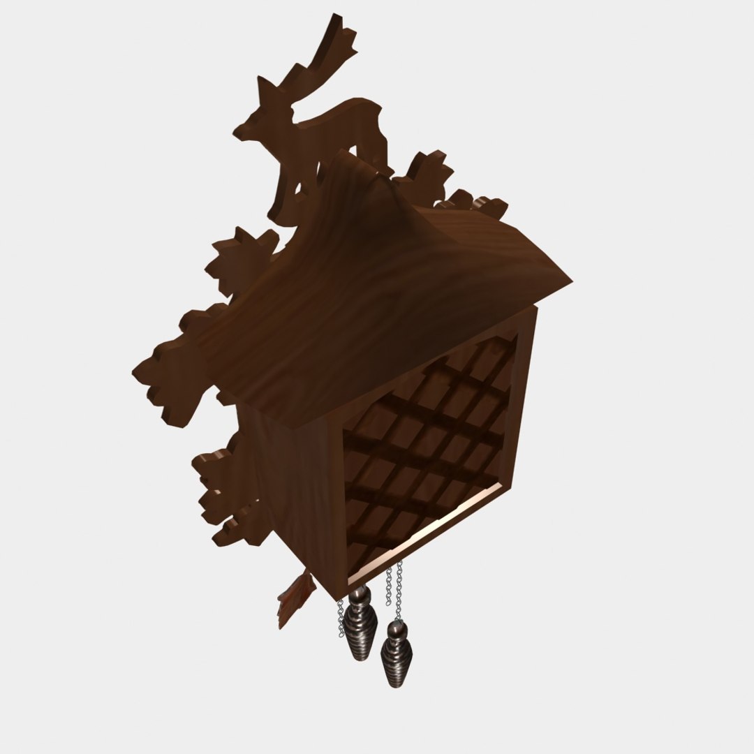 Cuckoo Clock Model - TurboSquid 1557501