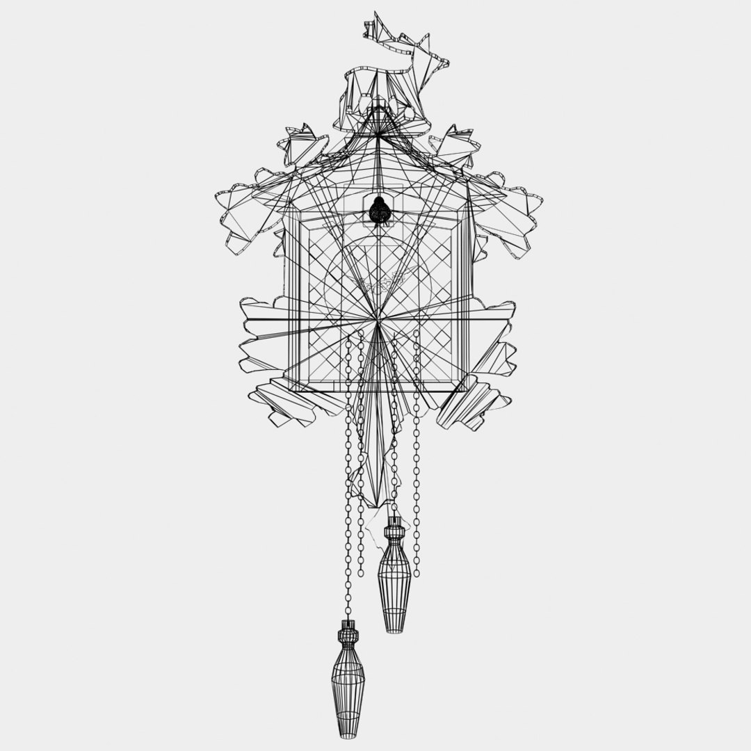 Cuckoo Clock Model - TurboSquid 1557501