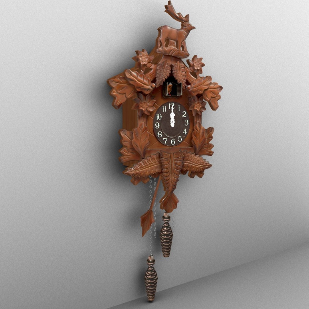 Cuckoo Clock Model - TurboSquid 1557501