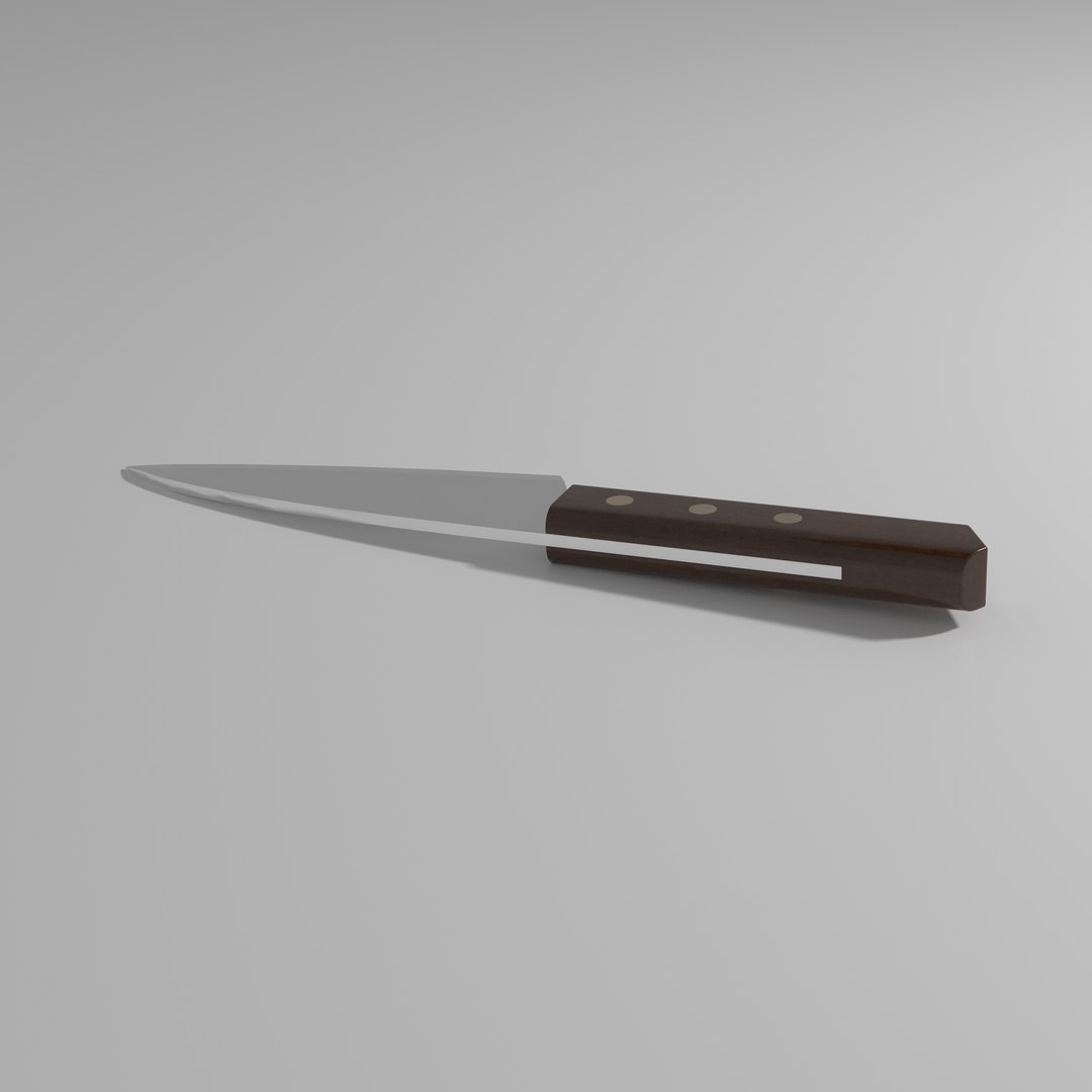 Free 3D S Chef Knife Model - TurboSquid 1387505