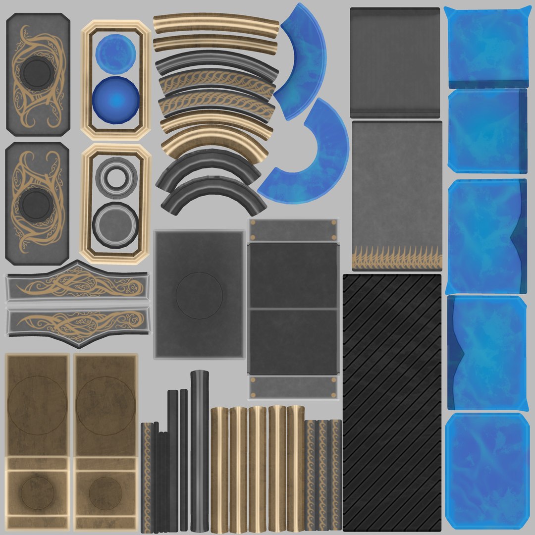 3D Model Frostbite Weapon Collection - TurboSquid 2421436