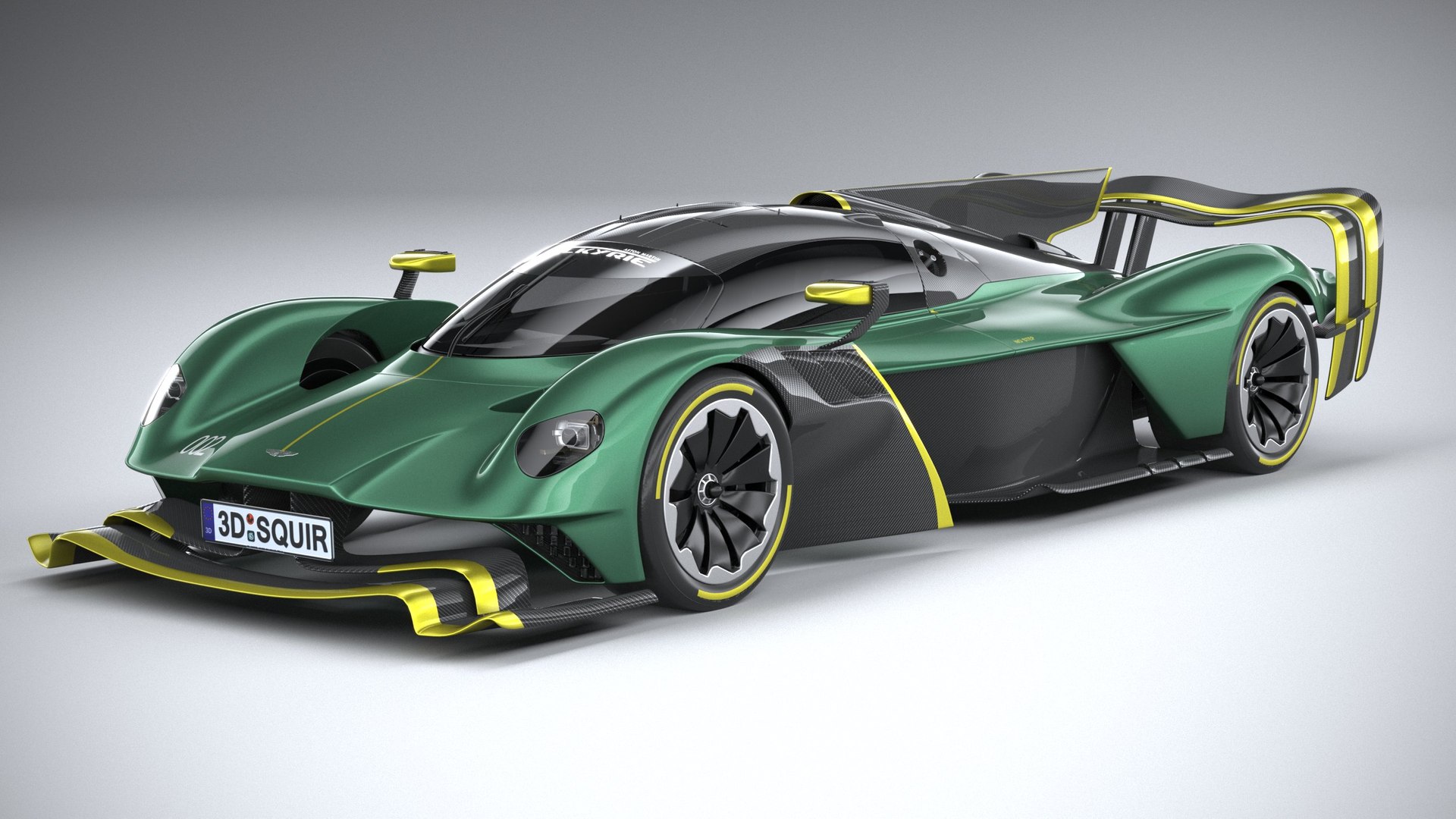 3D Aston Martin Valkyrie AMR Pro 2022 - TurboSquid 1780592