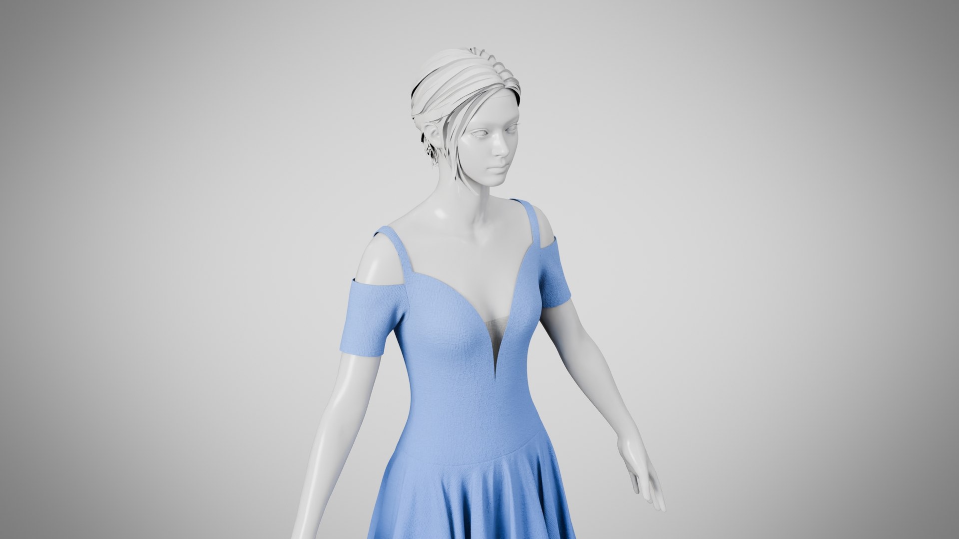 3D Model Dress 38 Little Boy Blue - TurboSquid 2520420