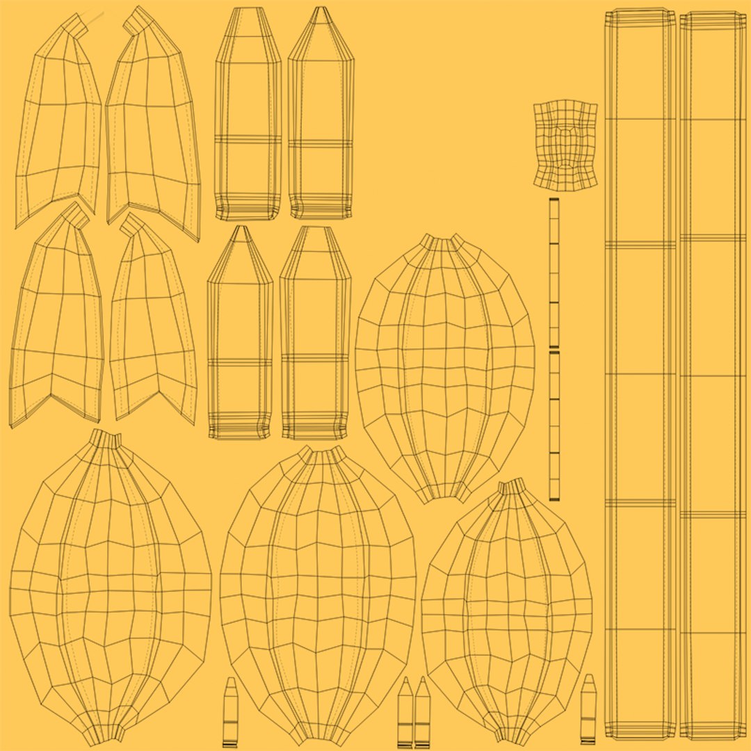 Gift Box Cube Red open 3D model - TurboSquid 1745815