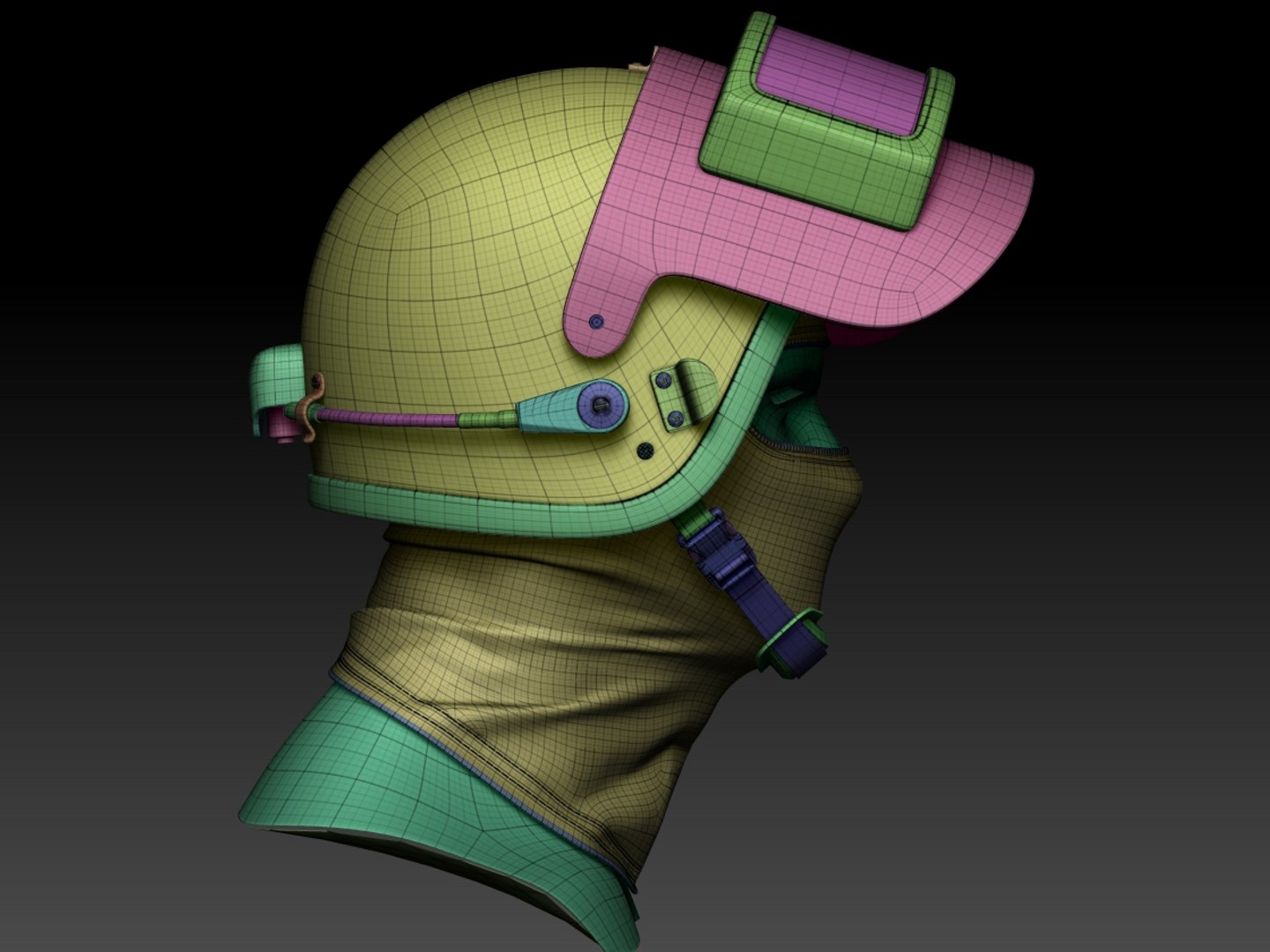 Russian Assault Helmet Altyn 3D Model - TurboSquid 1537322