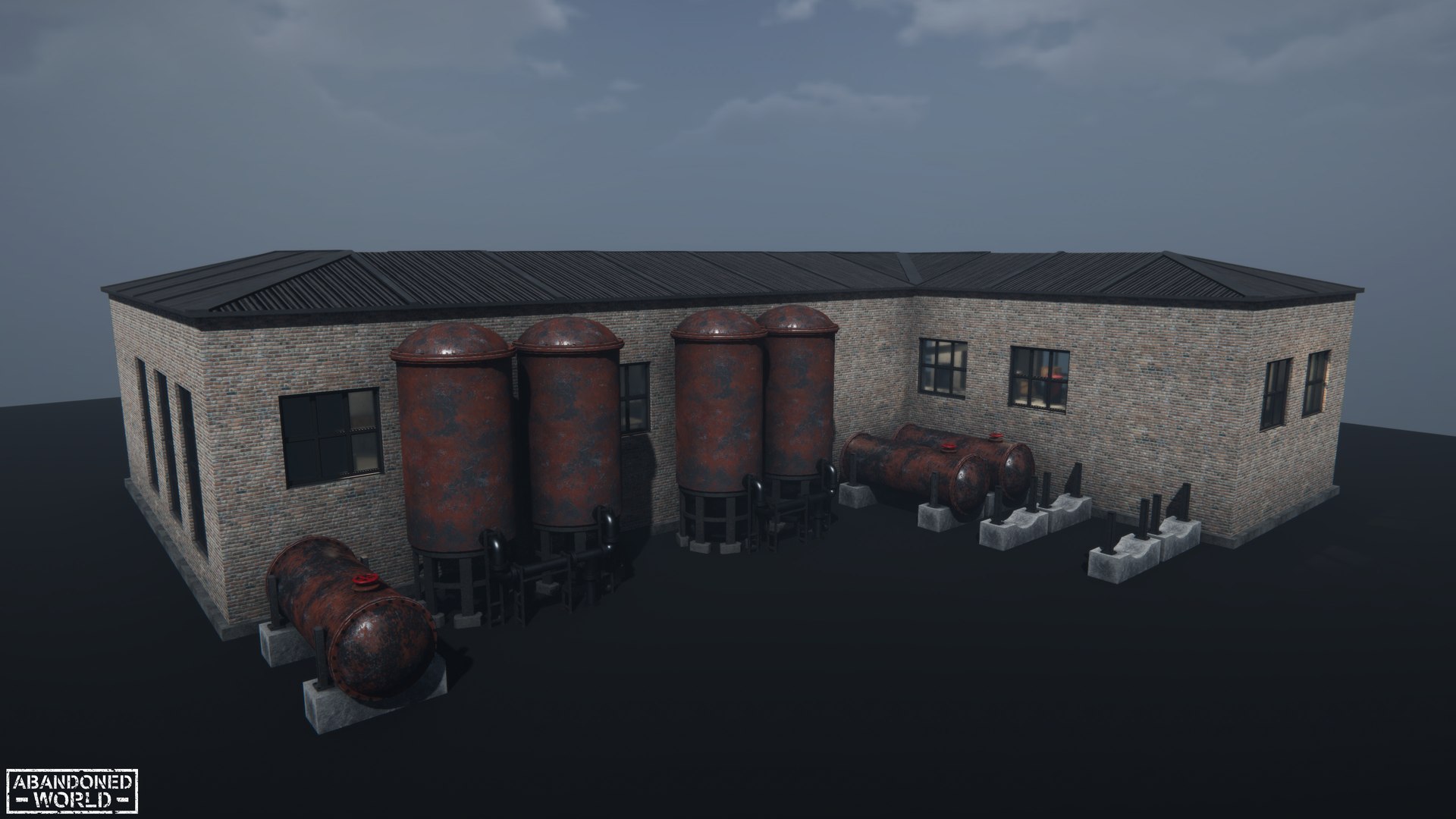 3D Modular Pumping Station For Unity Model - TurboSquid 2365603