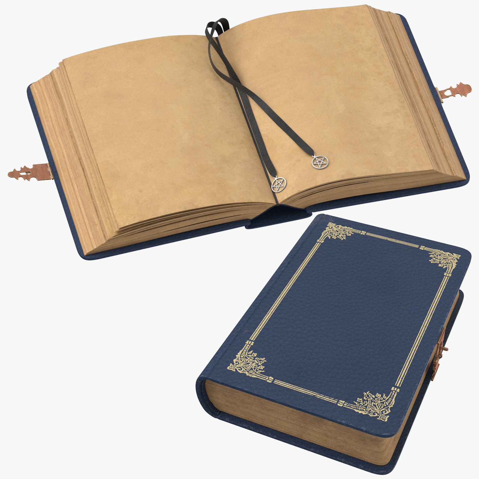3D 02 spell book model - TurboSquid 1312363