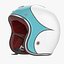 max motorcycles helmet ruby blue