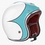 max motorcycles helmet ruby blue