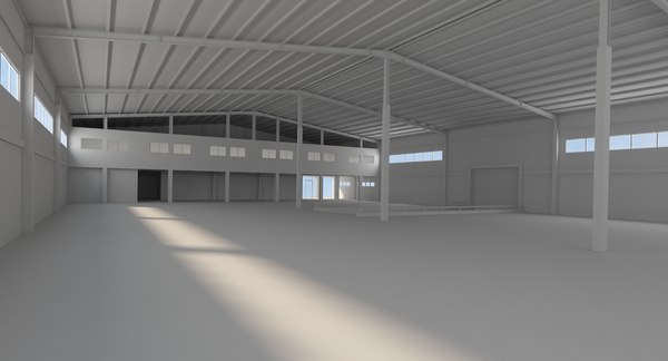 Warehouse interior model - TurboSquid 1293158