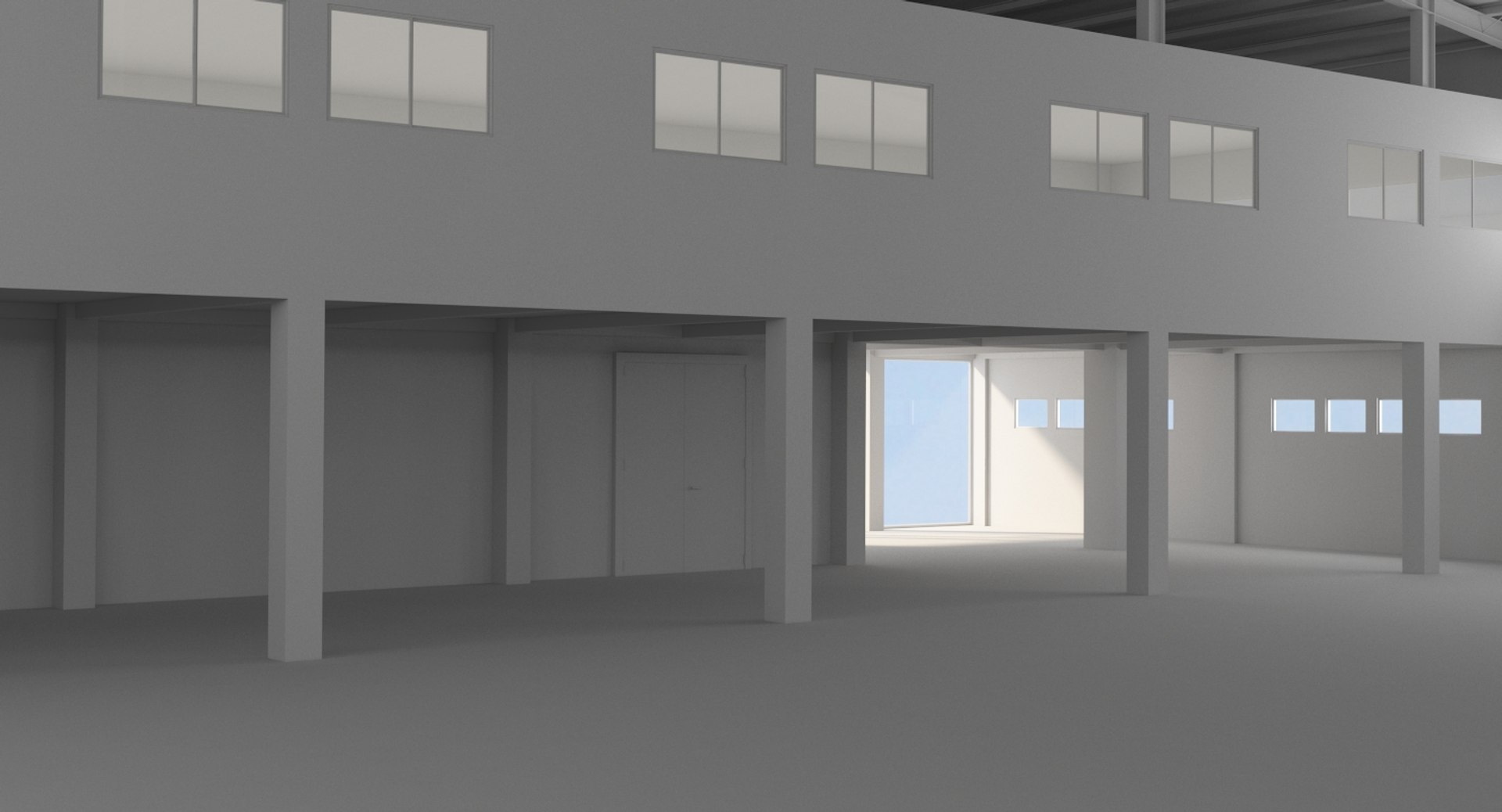 Warehouse Interior Model - TurboSquid 1293158