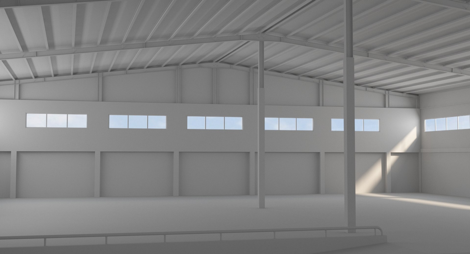 Warehouse Interior Model - TurboSquid 1293158