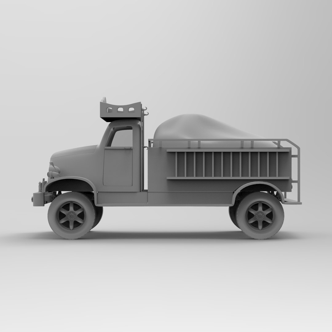 3D Truck Lorry - TurboSquid 1308100