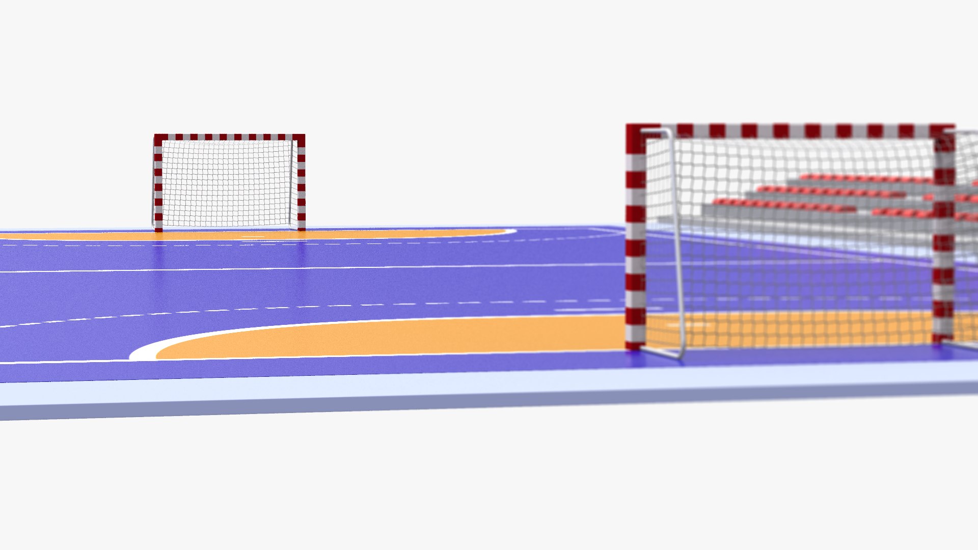 HandBall Court 3D Model - TurboSquid 2262016