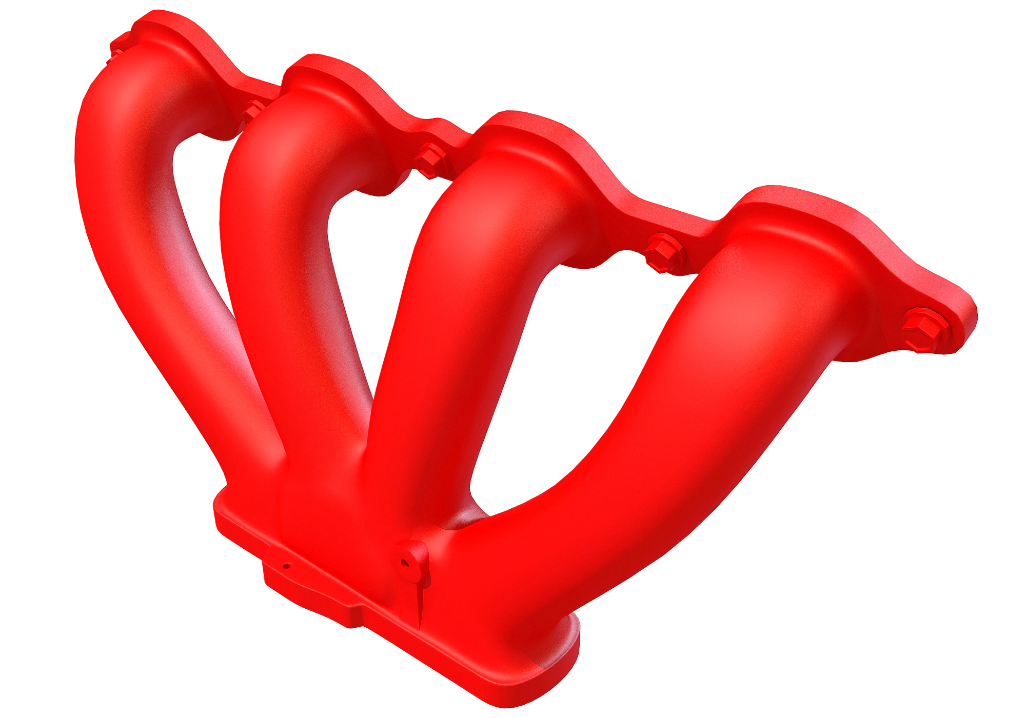 printable exhaust manifolds printing 3d model