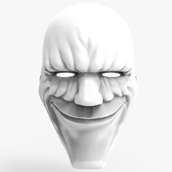 modelo 3d Mask Dallas Payday 3D print model - TurboSquid 2085879