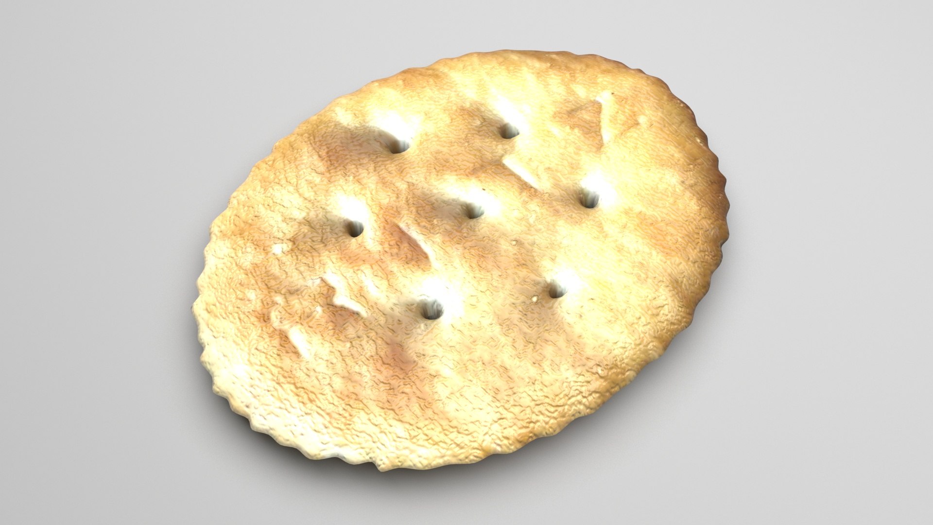 3D Oval Cracker - TurboSquid 1891199