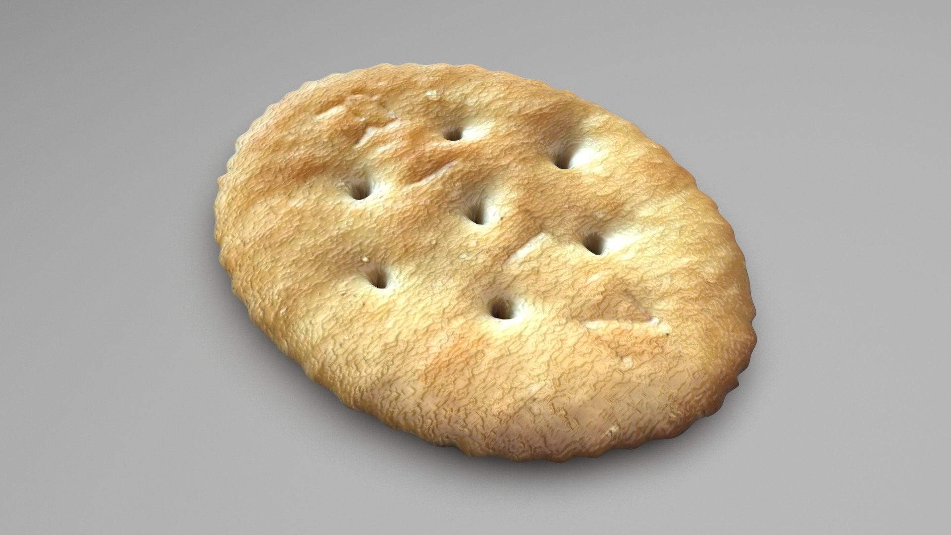 3D Oval Cracker - TurboSquid 1891199