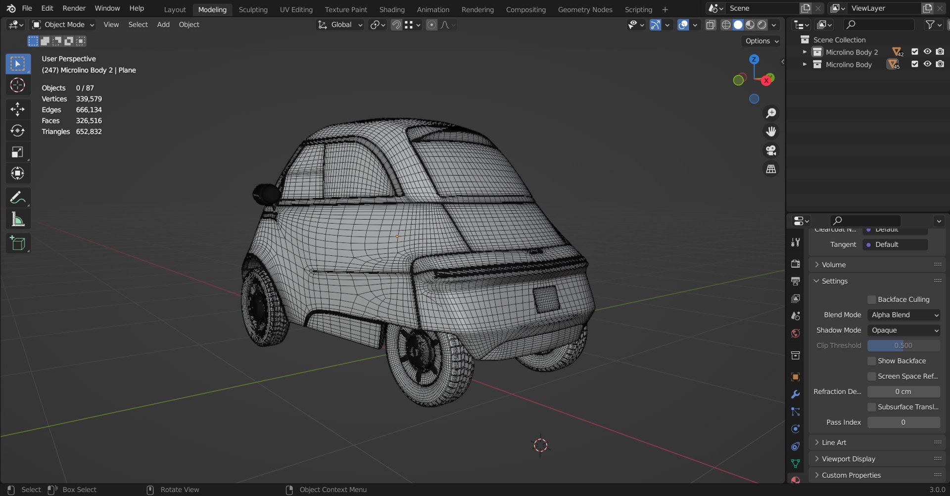Microlino Electric Scooter Car Mint Model - TurboSquid 2188196
