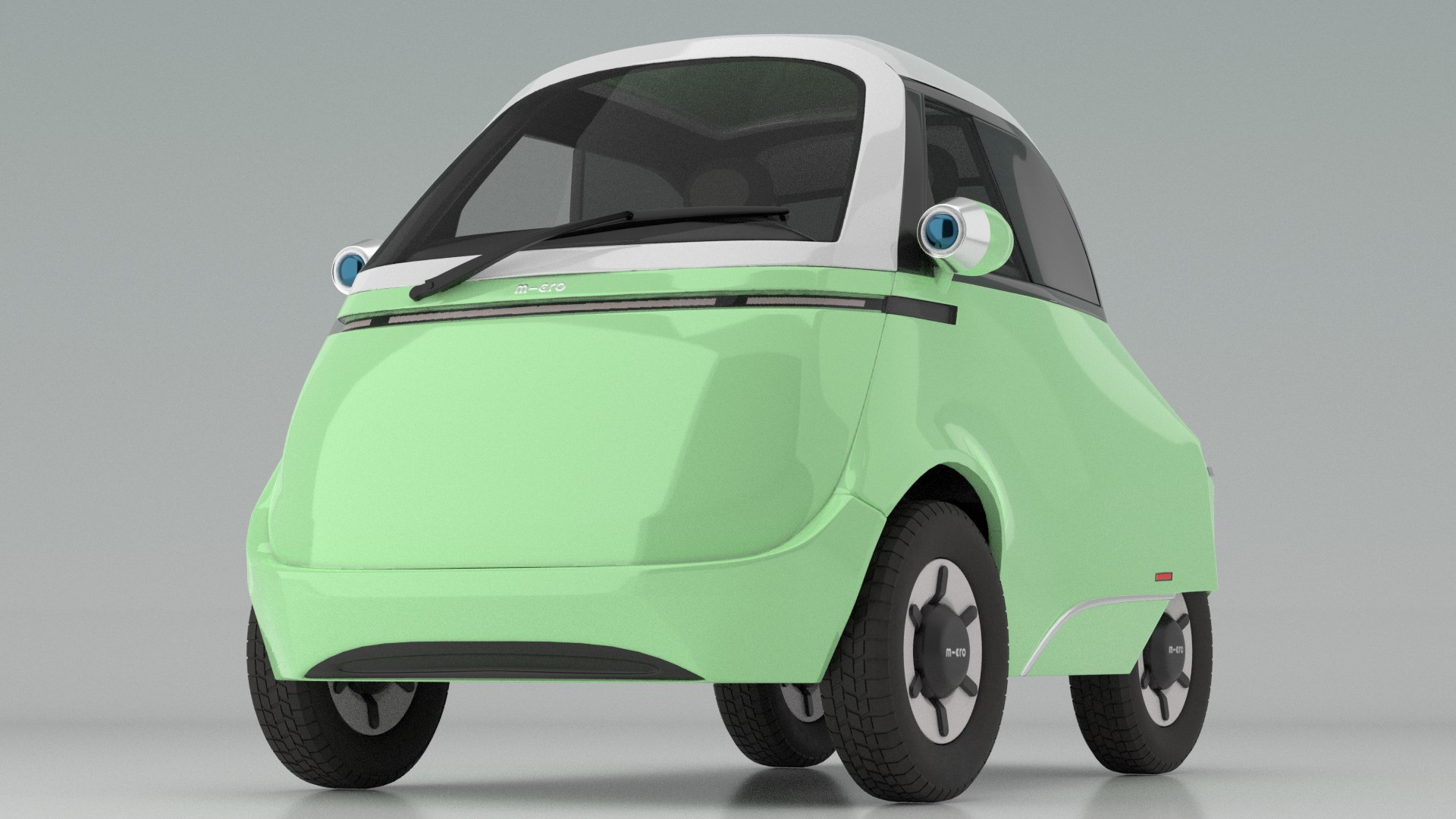 Microlino Electric Scooter Car Mint Model - TurboSquid 2188196