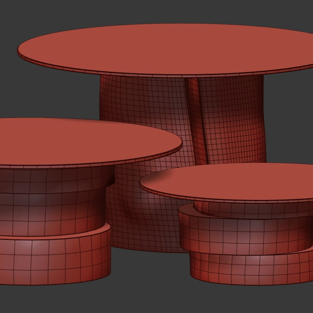 3D Tables Stump Glass Model - TurboSquid 1433176