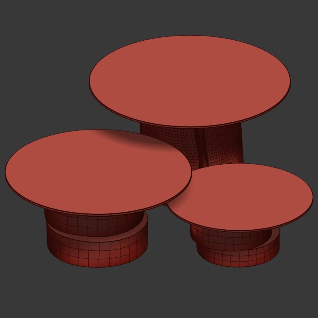 3D Tables Stump Glass Model - TurboSquid 1433176