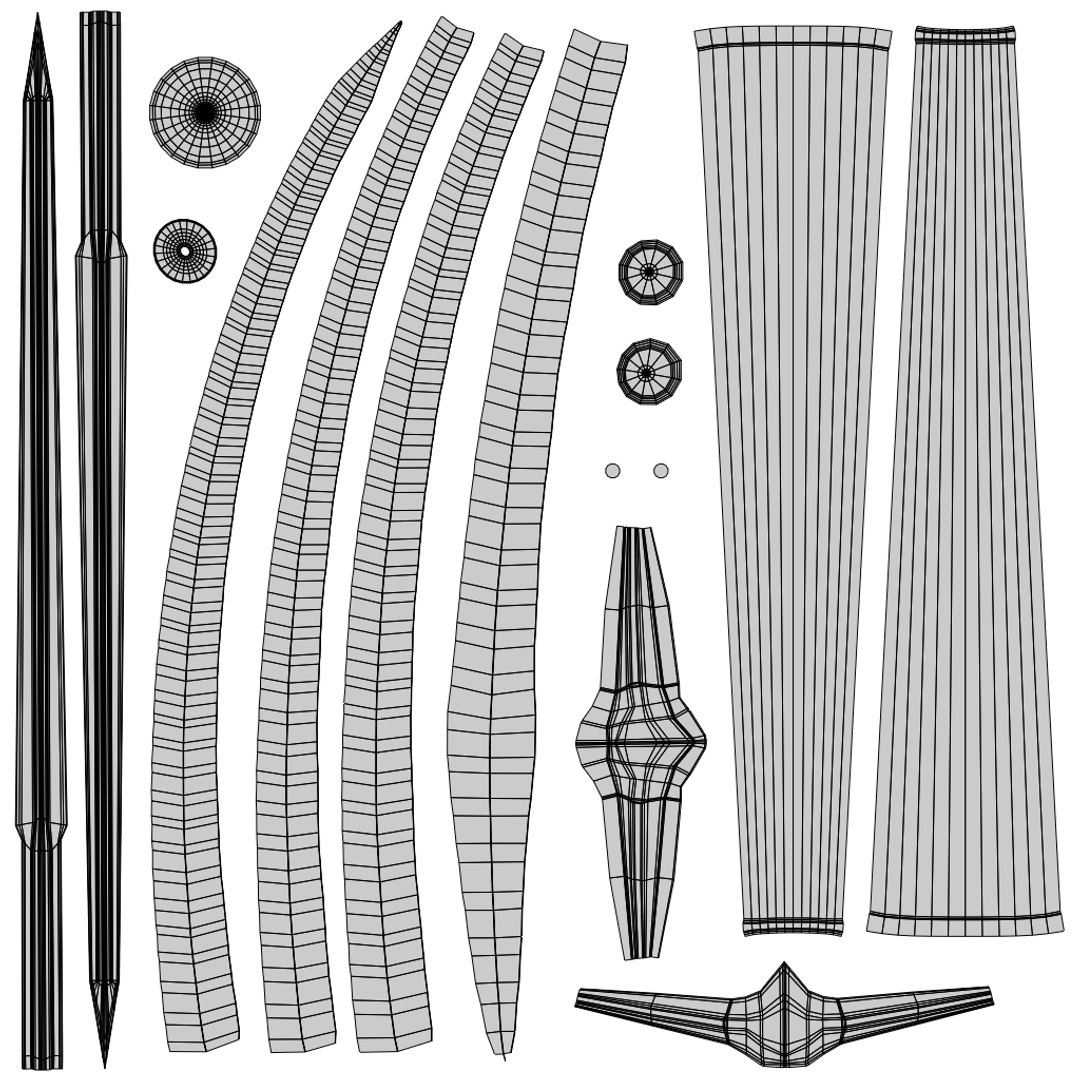 3D Long Sword model - TurboSquid 2122392