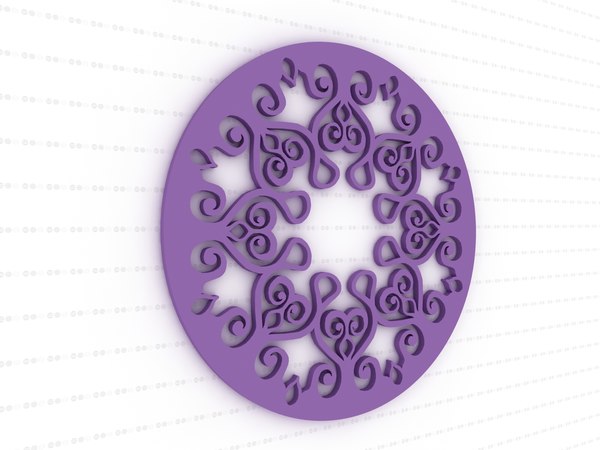 Mandala cnc 3D model - TurboSquid 1455107