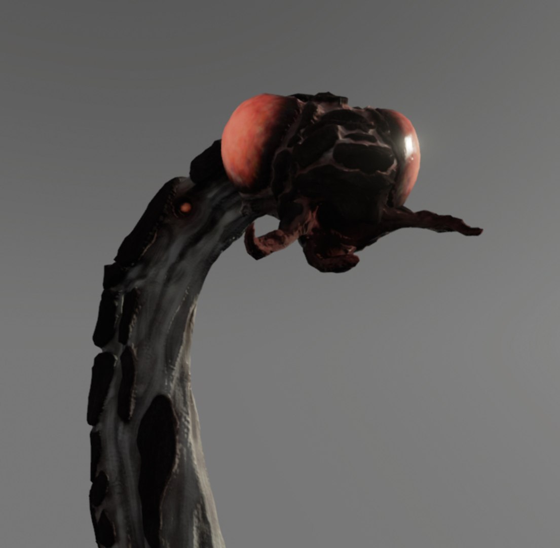 3d model insect alien