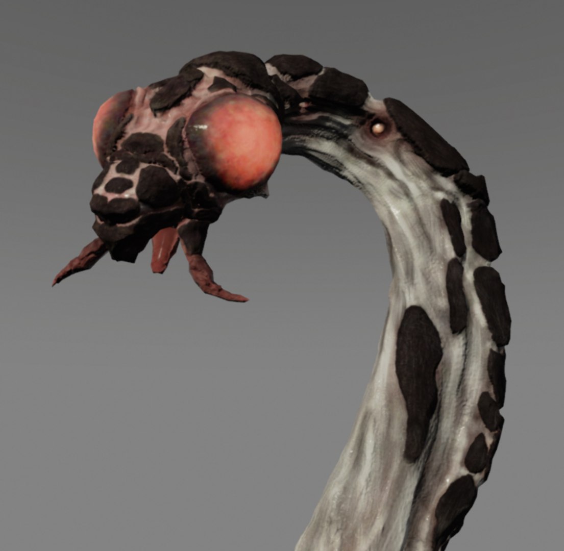 3d model insect alien