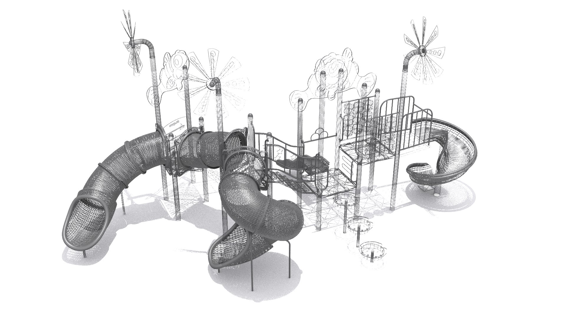 Fish Playground 3D Model - TurboSquid 1778406