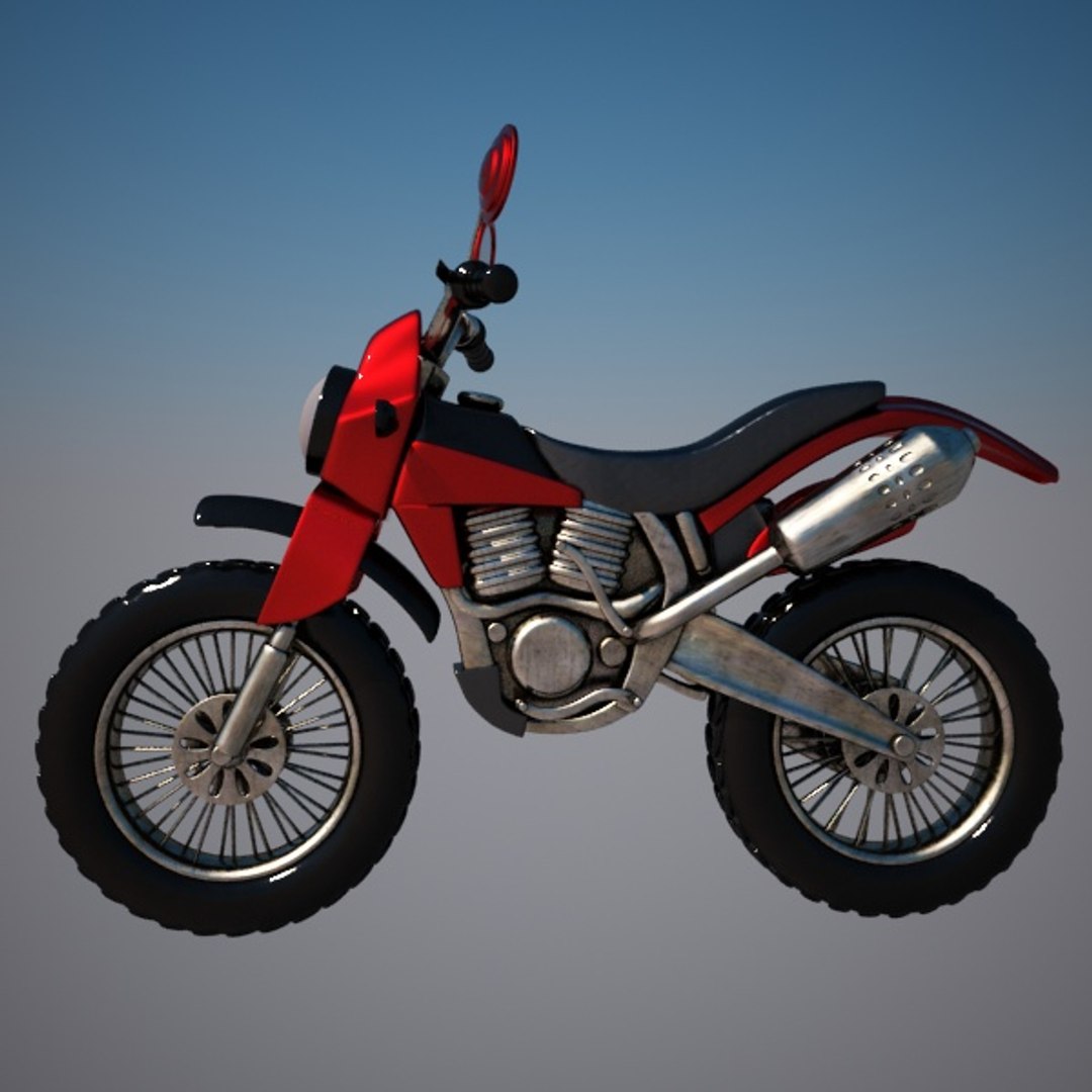 3d model motocross
