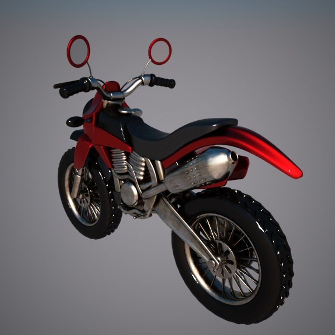 3d model motocross