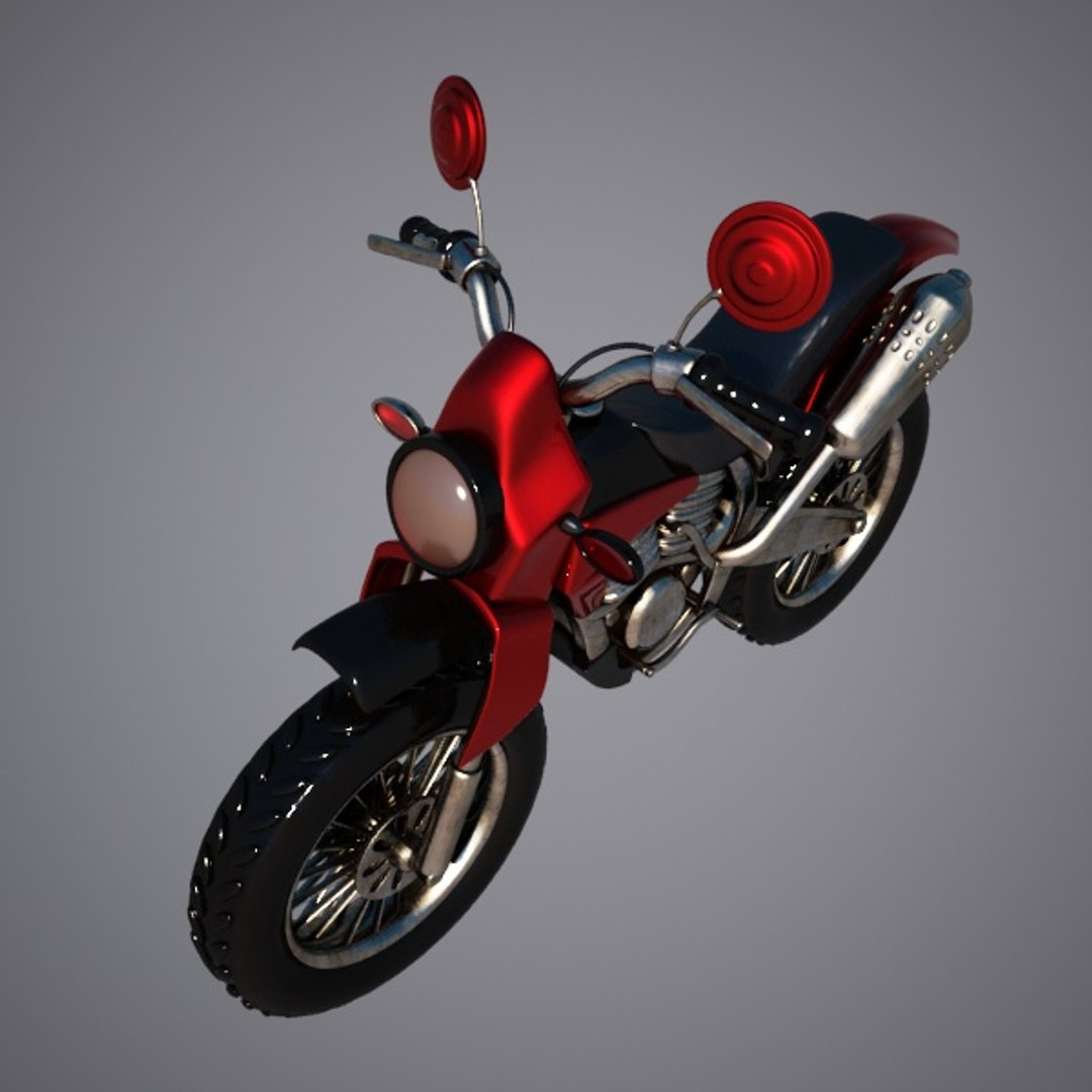 3d model motocross