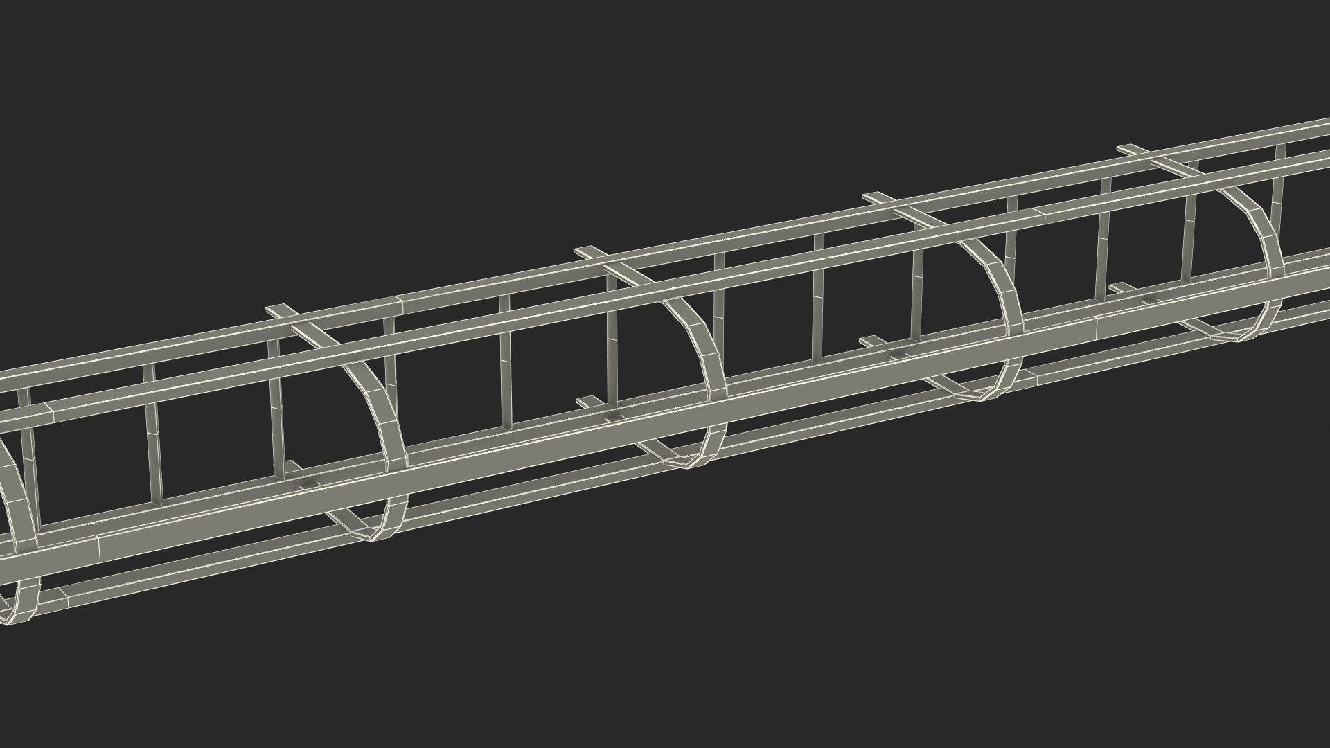 Industrial Safety Ladder Model - TurboSquid 2371479