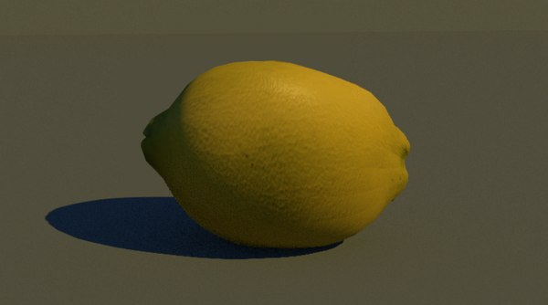 3D Lemon - Real-Time 3D Scanned - TurboSquid 1732777