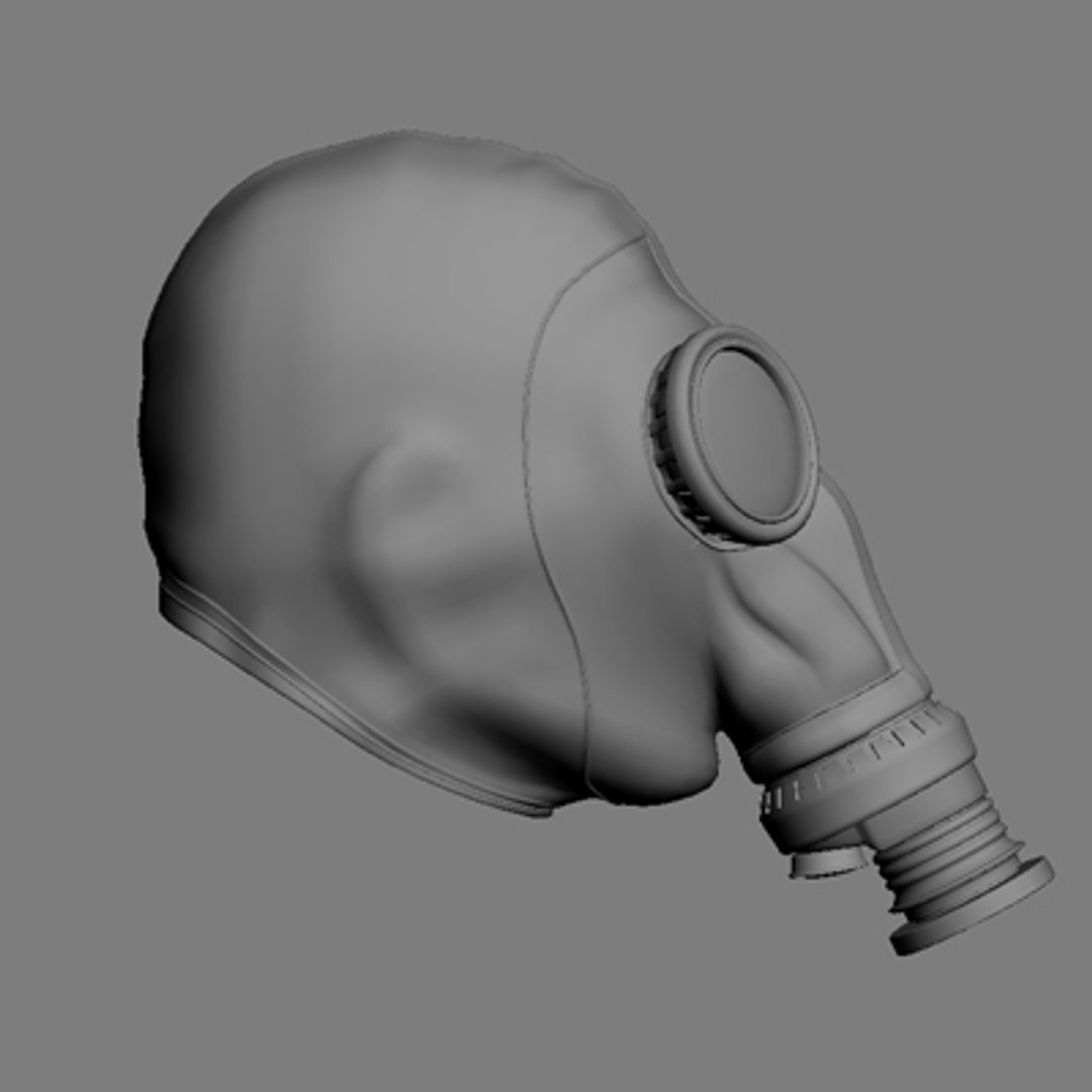 Gas Mask 3d Model