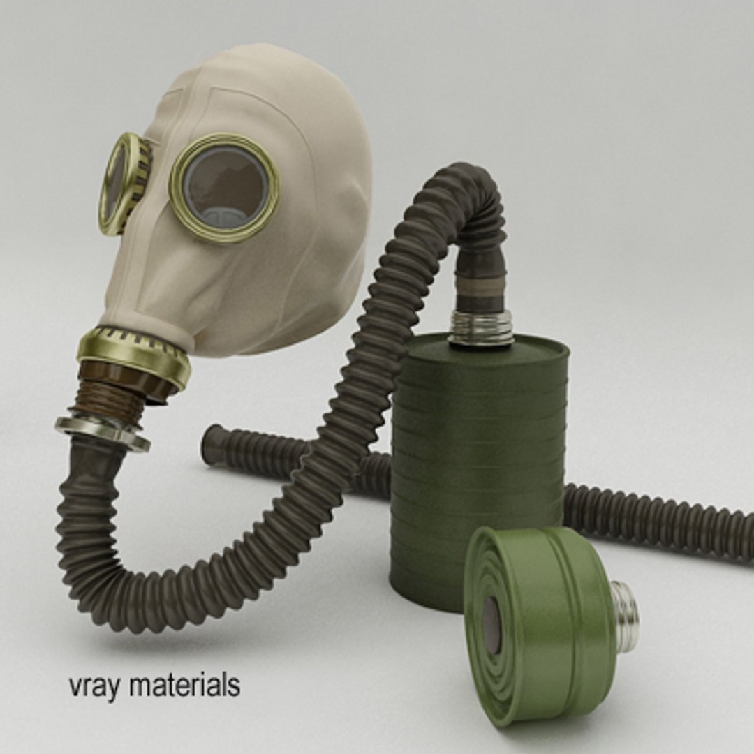 Gas Mask 3d Model