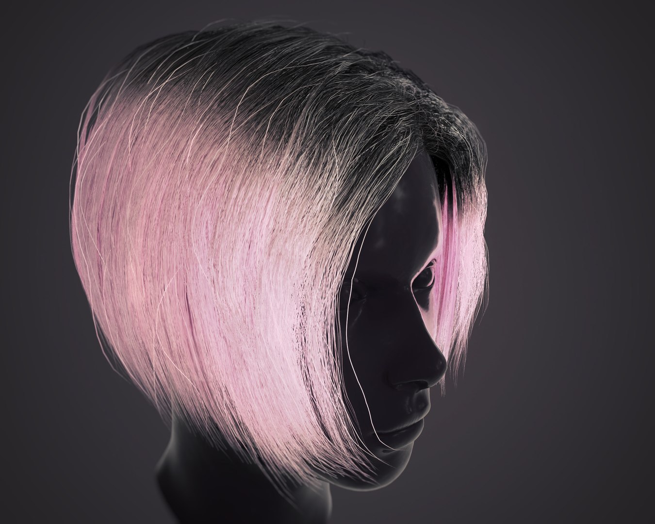 3D model RealTime Kare Hairstyle 1 Color 2 - TurboSquid 1923817